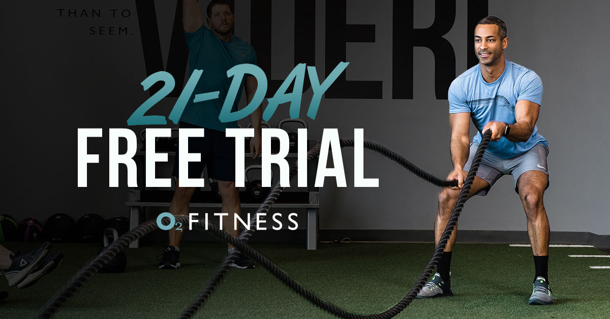 Start Your 21 Day Free Trial Pass | O2 Fitness Clubs & Gyms